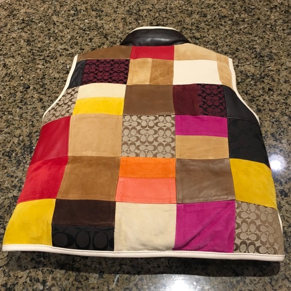 Coach | Jackets & Coats | Coach Kids Patchwork Puffy Vest | Poshmark